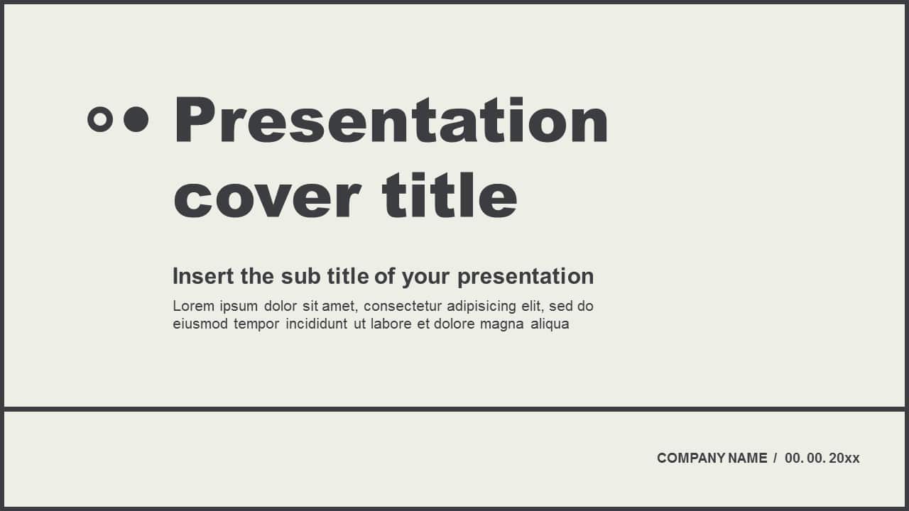 Grayscale Tone Free presentation templates (PPT and Google slides)
