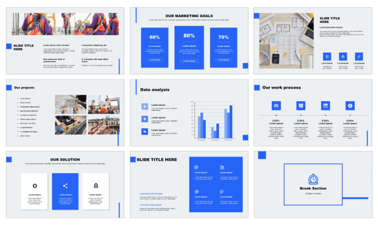 Minimalist Design Free Presentation Templates - PPT & Google slides