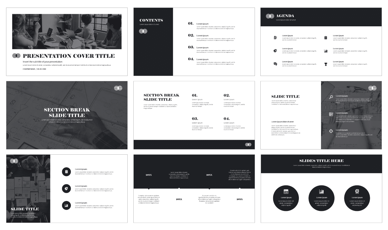 Architect Minimal Free Presentation Templates Google Slides And PPT