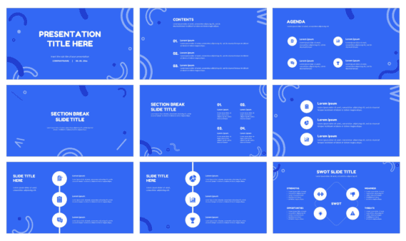 Simple Patterns Free Presentation Templates - PPT and Google slides