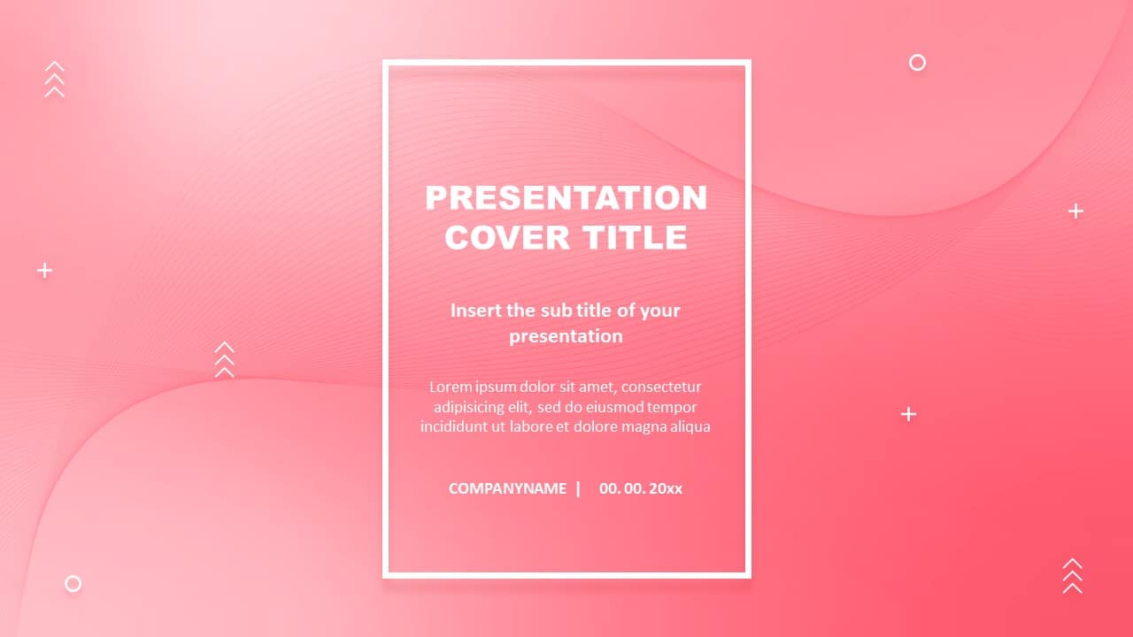 Gradient Wave Free Presentation Templates - PowerPoint & Google slides