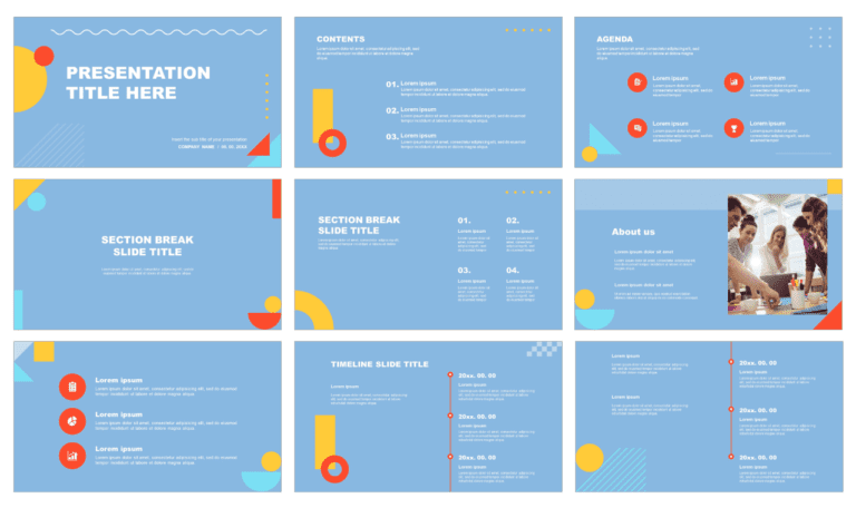 Creative Abstract Free Google Slides Theme and PowerPoint Template