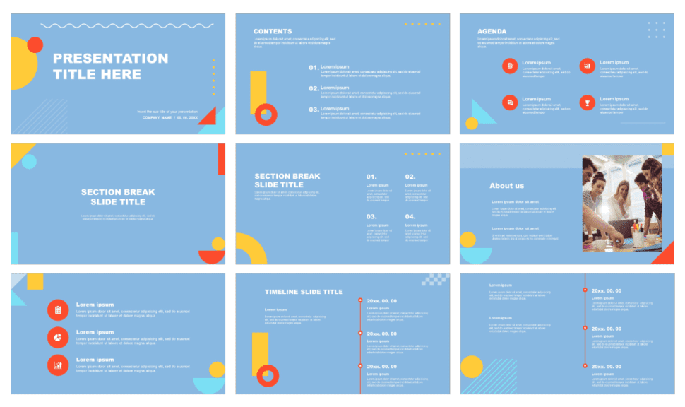 Creative Abstract Free Google Slides Theme and PowerPoint Template