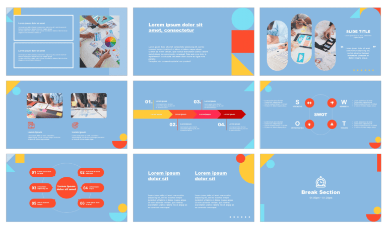 Creative Abstract Free Google Slides Theme and PowerPoint Template
