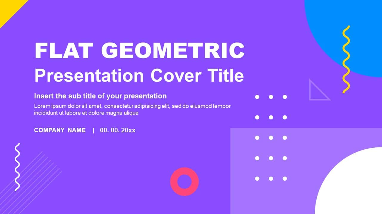 Flat Geometric Free Google slides theme and PowerPoint templates