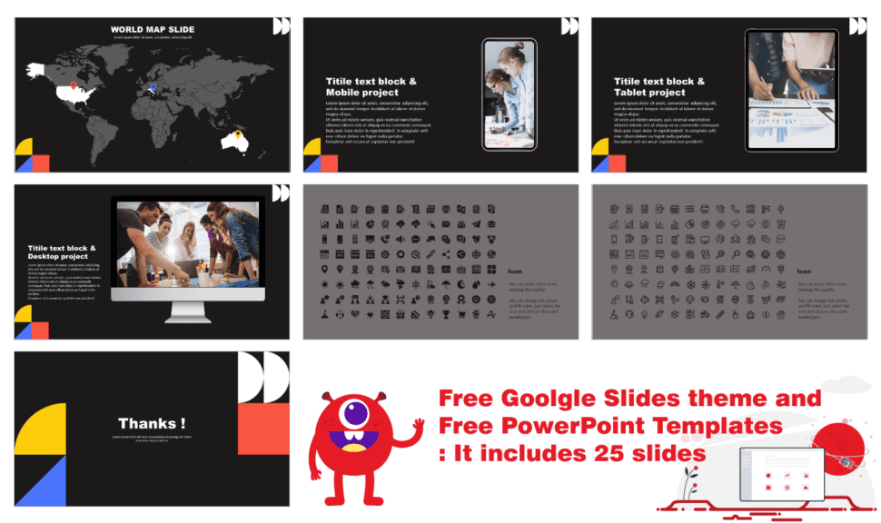 Geometry Element Free Google Slide Theme and PowerPoint Template