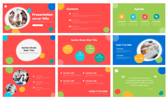 Creative Bubble Free Google Slides Themes and PowerPoint Templates