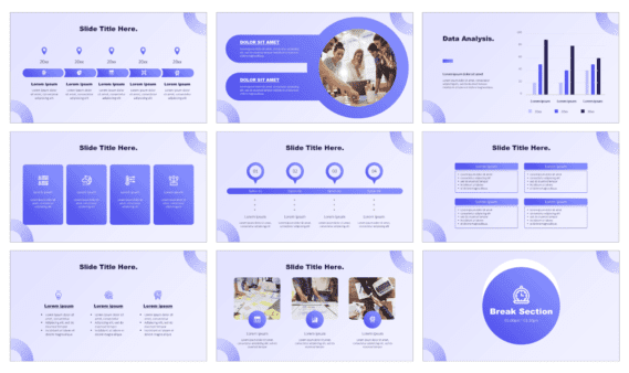 Geometry Minimal Free PowerPoint Templates Google Slides Themes