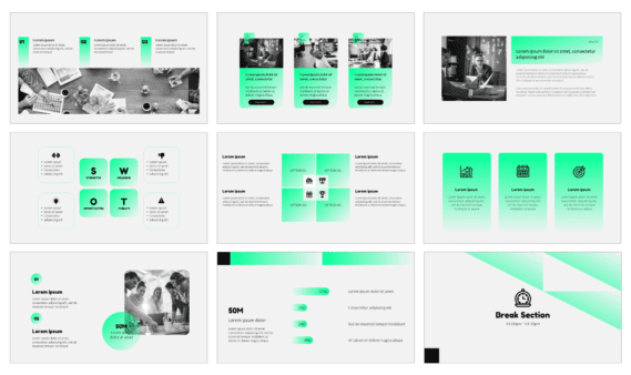 Business Proposal Design Free GoogleSlides Theme PowerPoint Template