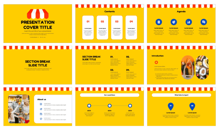 Local Store Marketing Free Google Slides Themes PowerPoint Templates