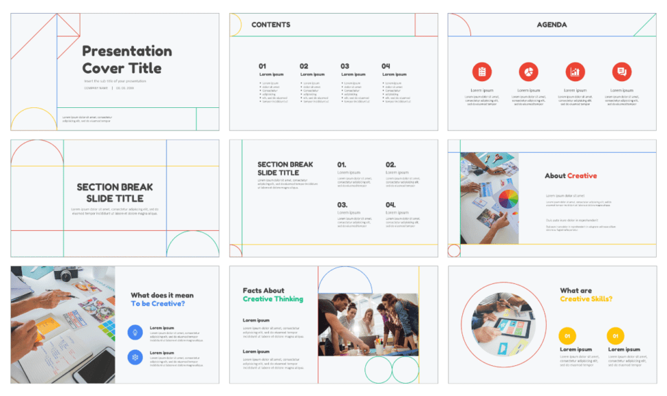 Visual Learning Center Free Google Slides Themes PowerPoint Templates