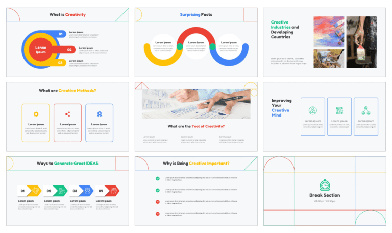 Visual Learning Center Free Google Slides Themes PowerPoint Templates