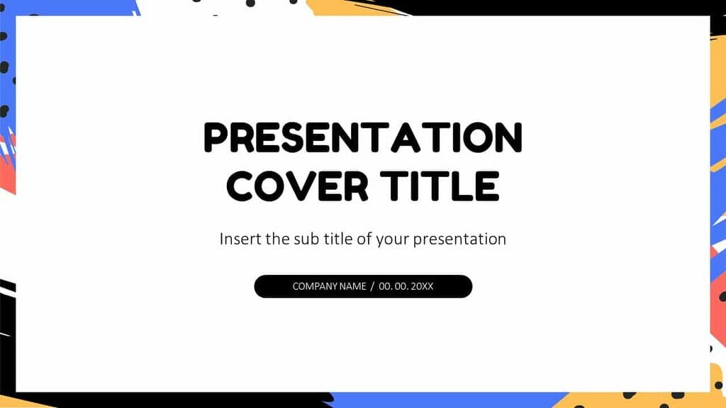 Blue Tone Templates - Free Powerpoint Templates Google Slides theme