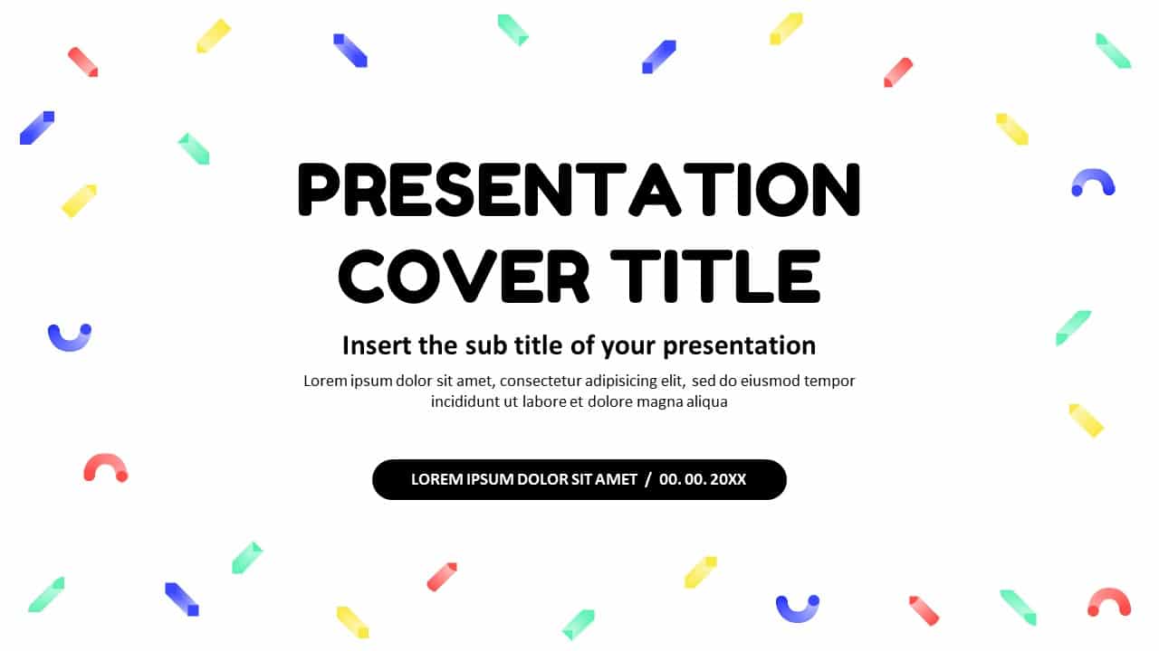 Memphis Pattern Design Free Google Slides Theme PowerPoint Template