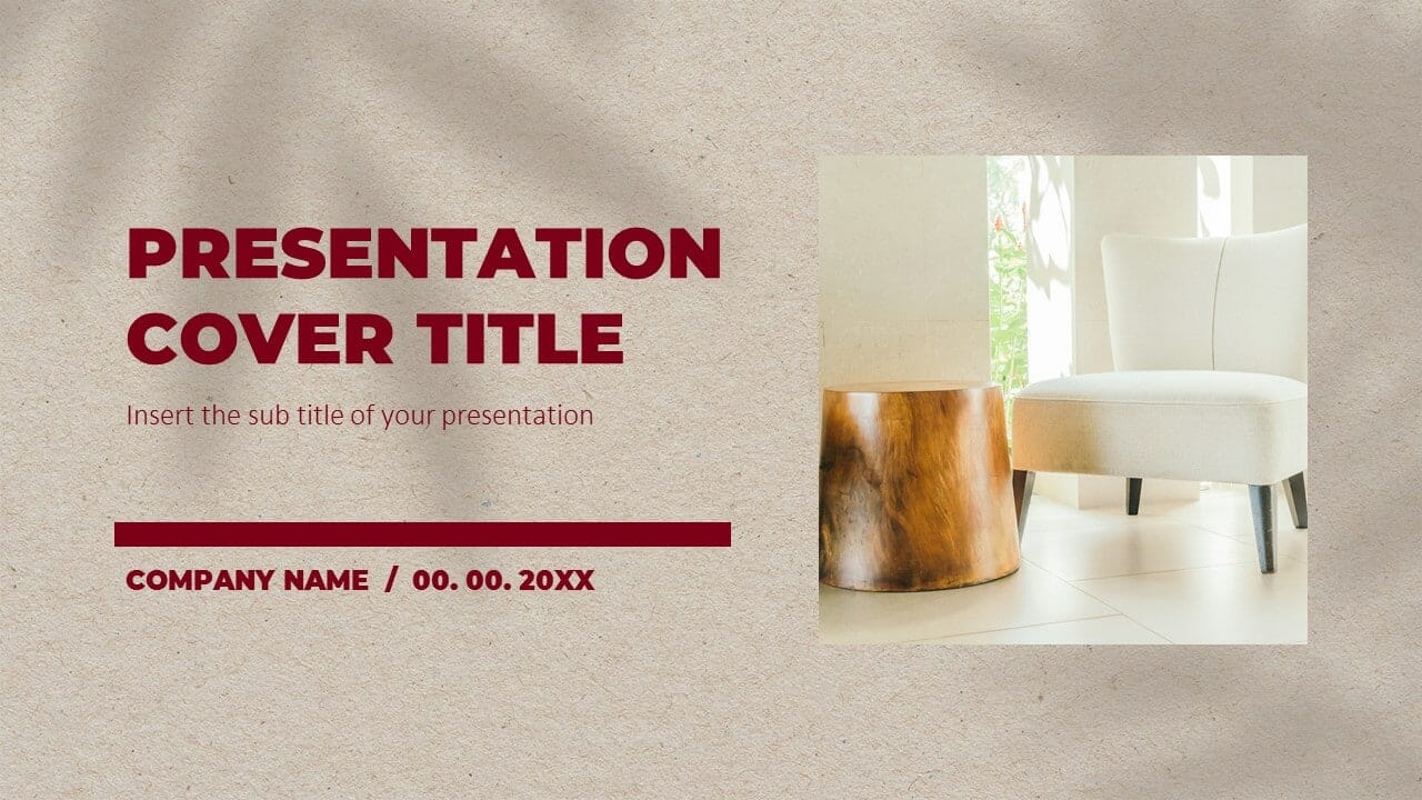 Craft Paper Background Free Google Slides Theme PowerPoint Template