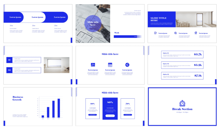 Geometric Minimal Graphic Free Google Slide and PowerPoint Templates