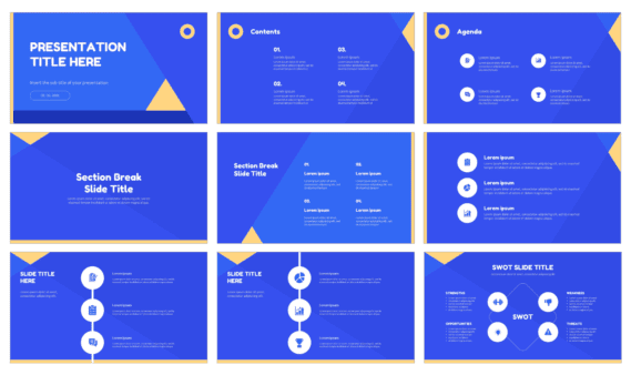 Simple Geometric Free Google Slides Themes and PowerPoint Templates