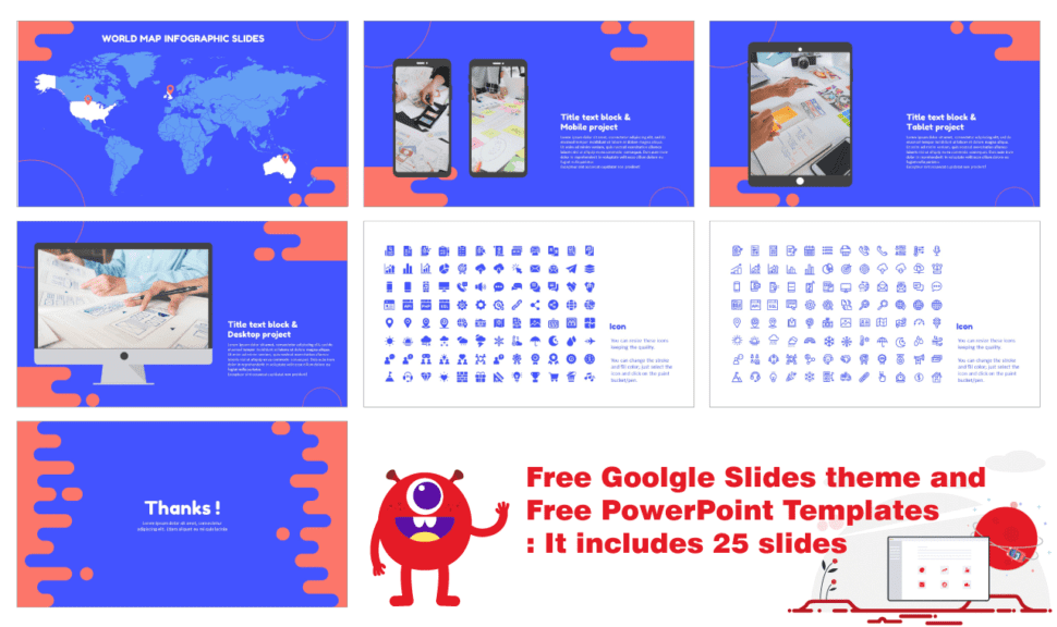 Blue Fluid Business Plan Free PowerPoint Template Google Slides Theme