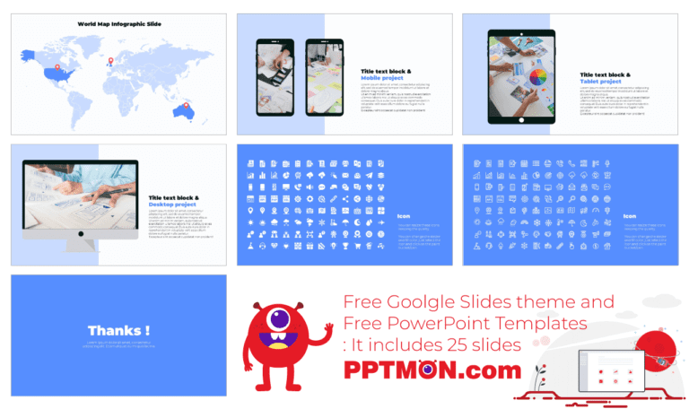 Business Plan Layout presentation template Google Slides and PowerPoint