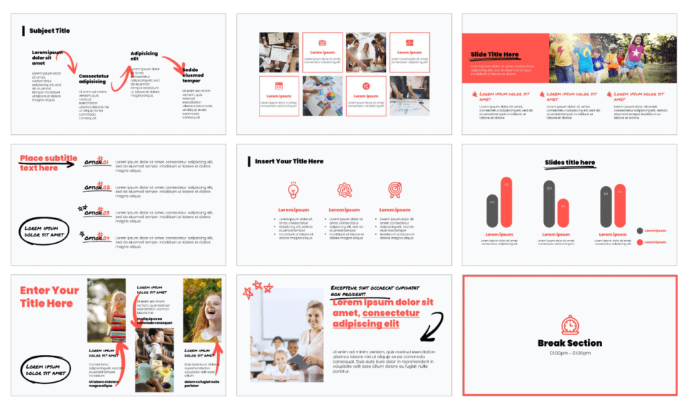 One Point Lesson Free PowerPoint Templates and Google Slides Theme