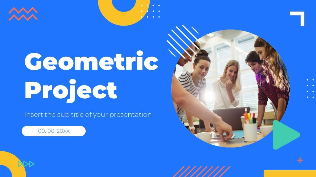 Geometric Project Free PowerPoint Template Google Slides Theme Geometric Project Free PowerPoint Template Google Slides Theme