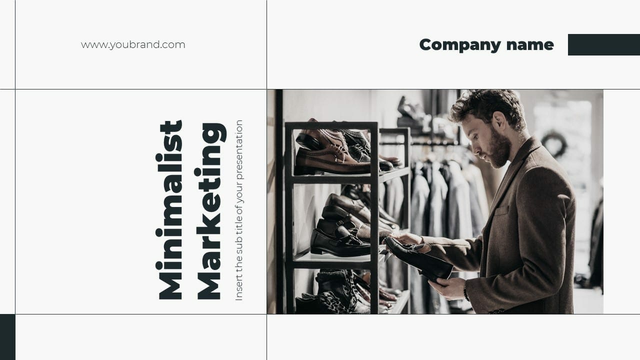 Minimalist Marketing Free PowerPoint Template and Google Slides Theme