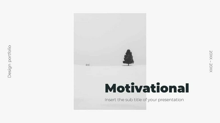 Motivational - Free Powerpoint templates and Google Slides themes