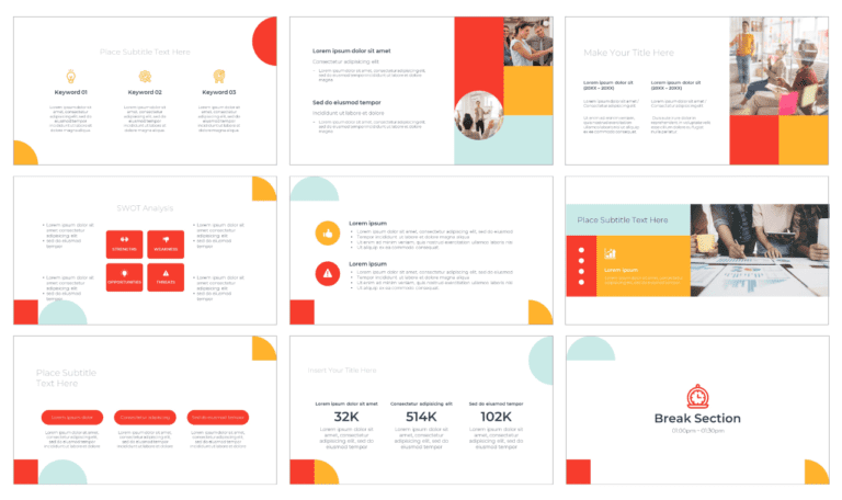 Simple Design Free PowerPoint Template and Google Slides Theme
