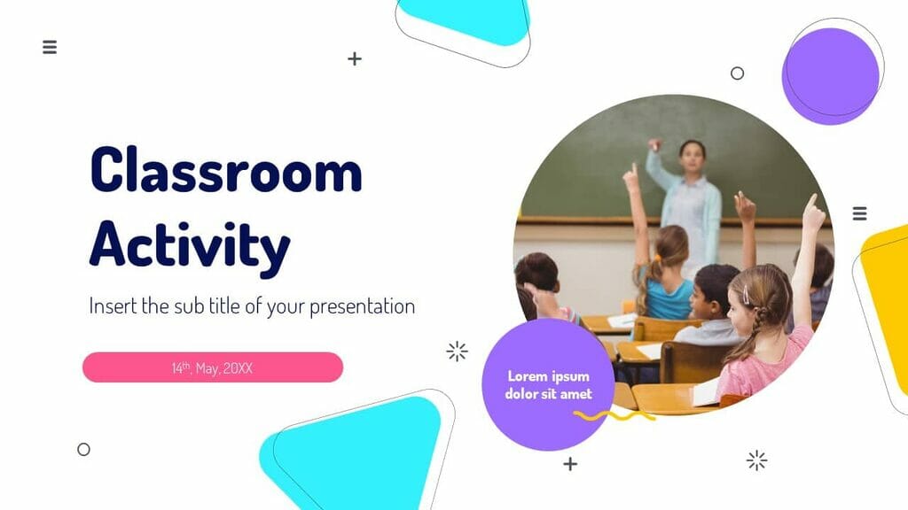 Education presentation - Free PowerPoint templates Google Slides theme