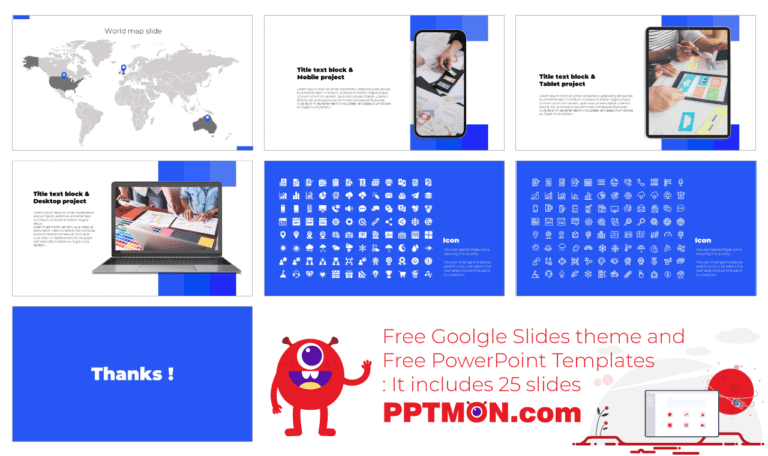Employee Network Free PowerPoint Template and Google Slides Theme