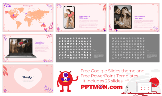 Valentine's Day Free PowerPoint Template and Google Slides Theme