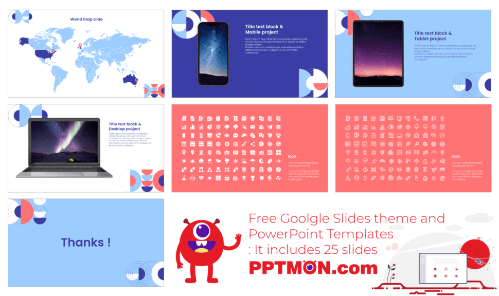 Awesome Geometric Free PowerPoint Template and Google Slides Theme