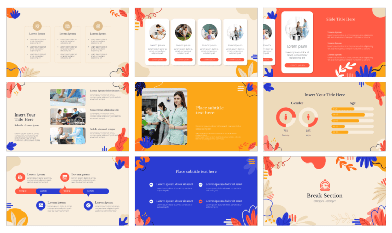 Therapy Center Free PowerPoint Template and Google Slides Theme