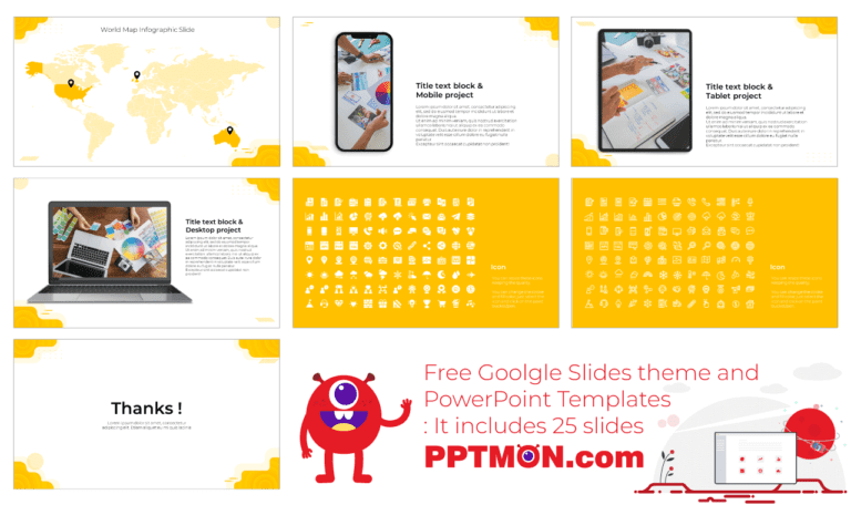 Creative Project Free PowerPoint Template and Google Slides Theme