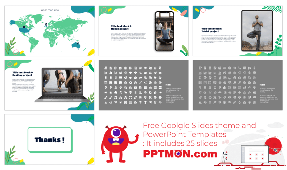 Yoga Day Free PowerPoint Template and Google Slides Theme