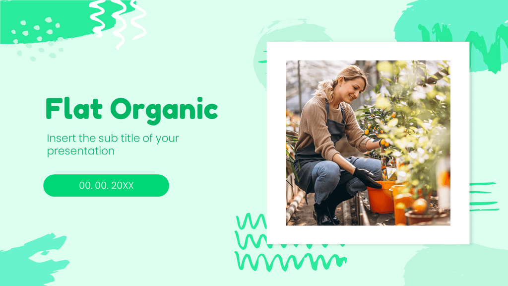 Creative presentation - Free PowerPoint template Google Slides theme