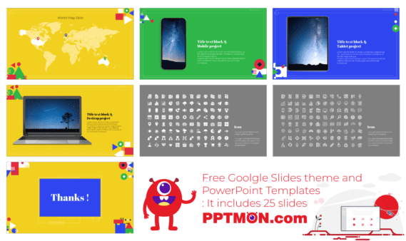 Geometry Shapes Free PowerPoint Template and Google Slides Theme