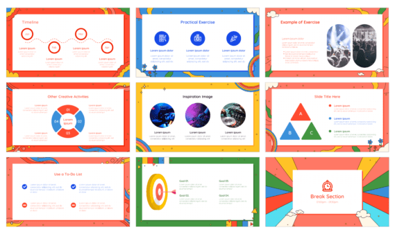 Groovy Day Free PowerPoint Template and Google Slides Theme
