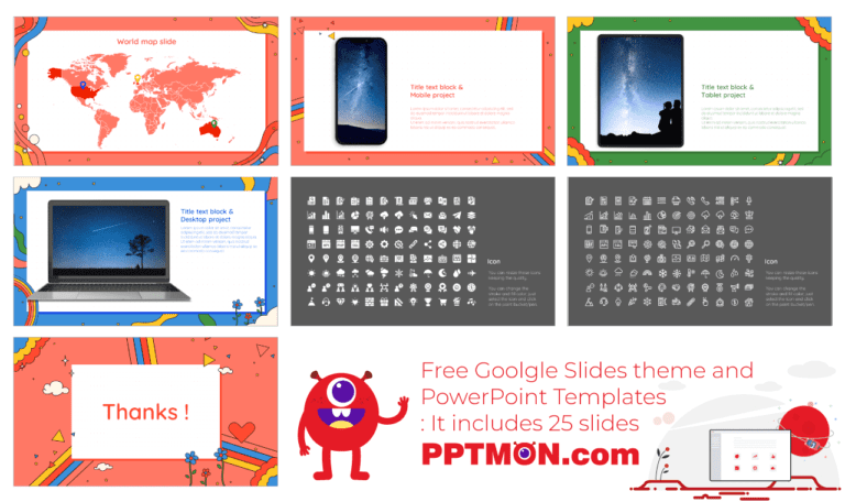 Groovy Day Free PowerPoint Template and Google Slides Theme