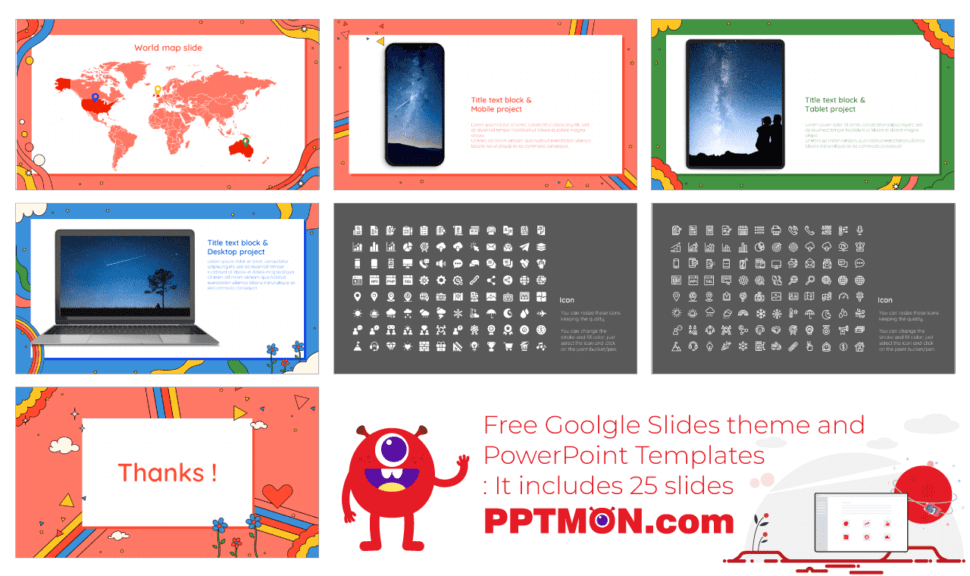 Groovy Day Free PowerPoint Template and Google Slides Theme