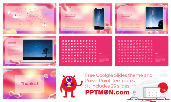 Generation Technology Free PowerPoint Template Google Slides Theme