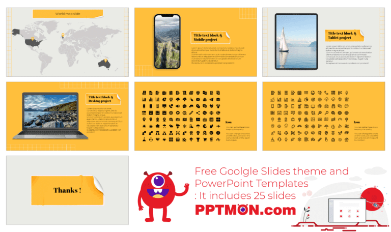 My Story Free PowerPoint Template and Google Slides Theme