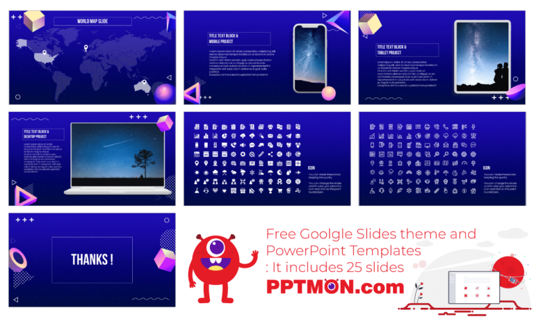 Geometric Slides Free PowerPoint Template and Google Slides Theme