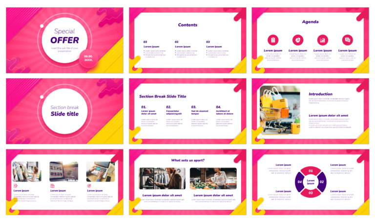 Special Offer Free PowerPoint Template and Google Slides Theme