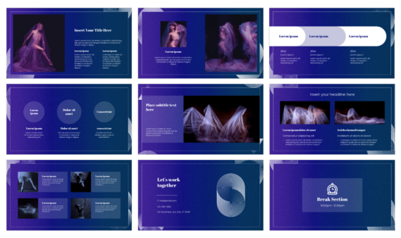 Art Exhibition Free PowerPoint Template and Google Slides Theme