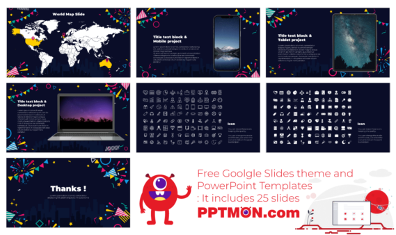 Happy New Year Free Google Slides Theme PowerPoint Template