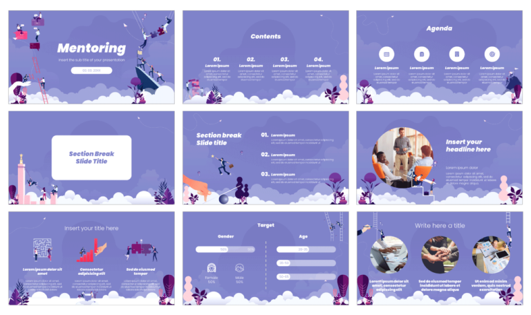 Mentoring Free Google Slides Theme PowerPoint Template