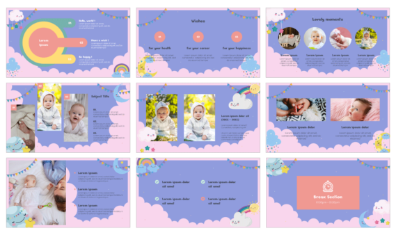 Newborn Baby Free Google Slides Theme and PowerPoint Template