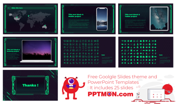 E-sports Center Free Google Slides Theme and PowerPoint Template