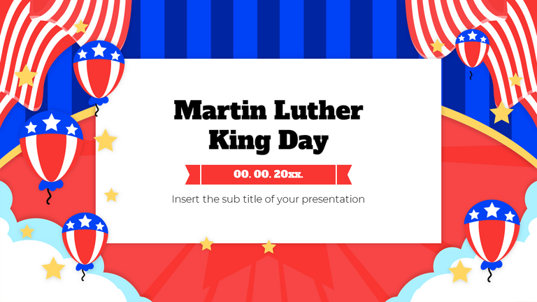 Martin Luther King Day - Free Powerpoint templates and Google Slides themes